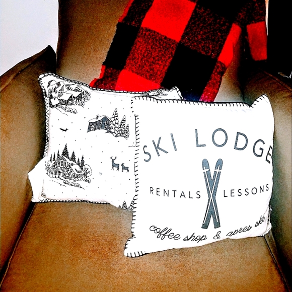 online | Accents | New Industrial Vintage Ski Lodge Winter Holiday ...